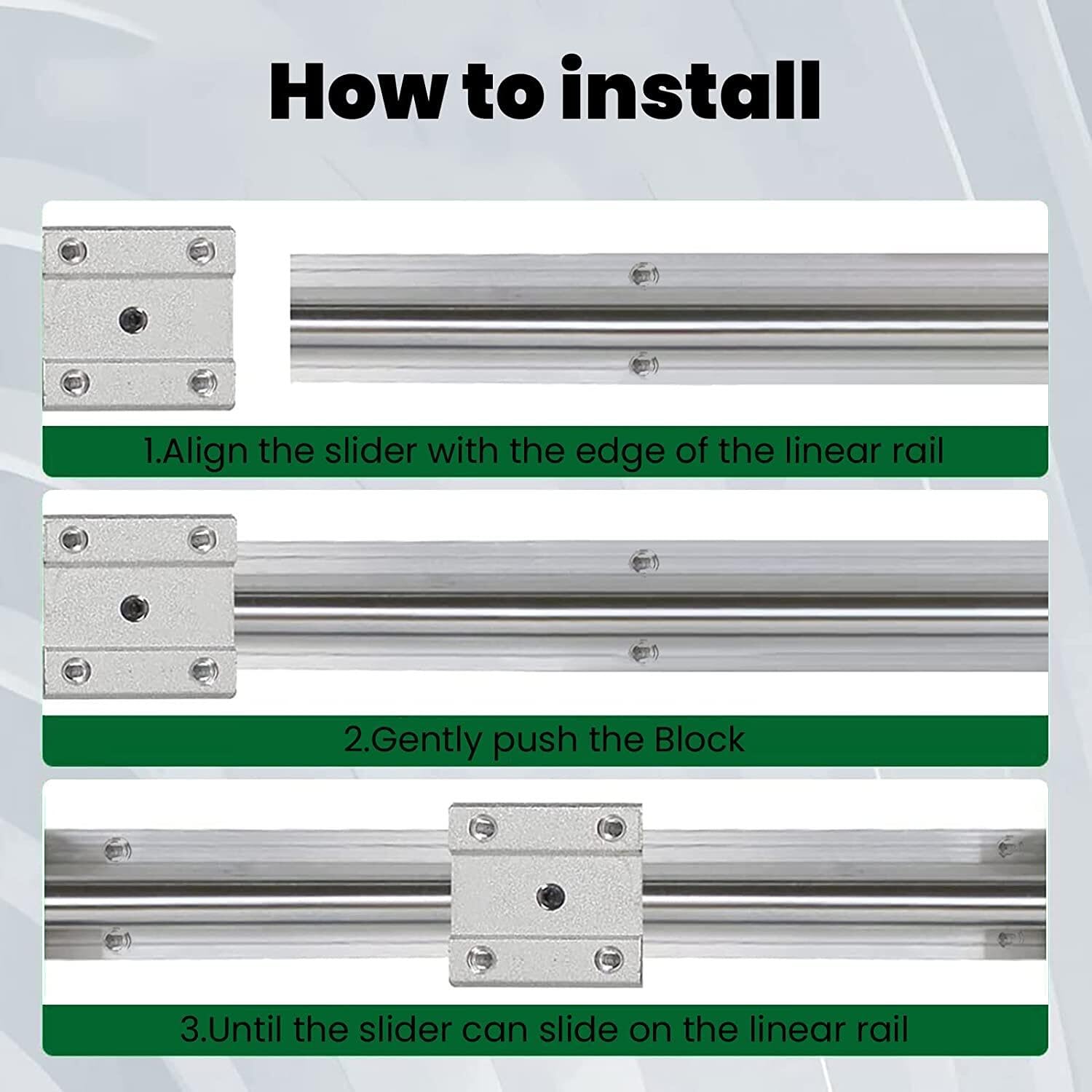 Mua CHUANGNENG Linear Rail SBR12 600mm 2PCS Fully Supported Linear Rail Shaft Rod with 4PCS ...