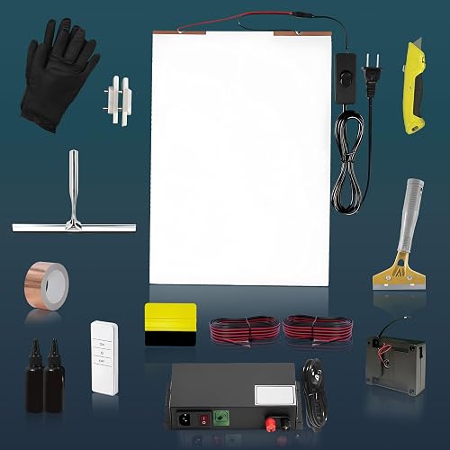 Window Privacy Film (15 in 1) Pro Kit Box - Switchable Adhesive Smart ...
