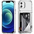 Amazon.com: ACANDYA for iPhone 12 Case Wallet iPhone 12 Pro Case Clear ...