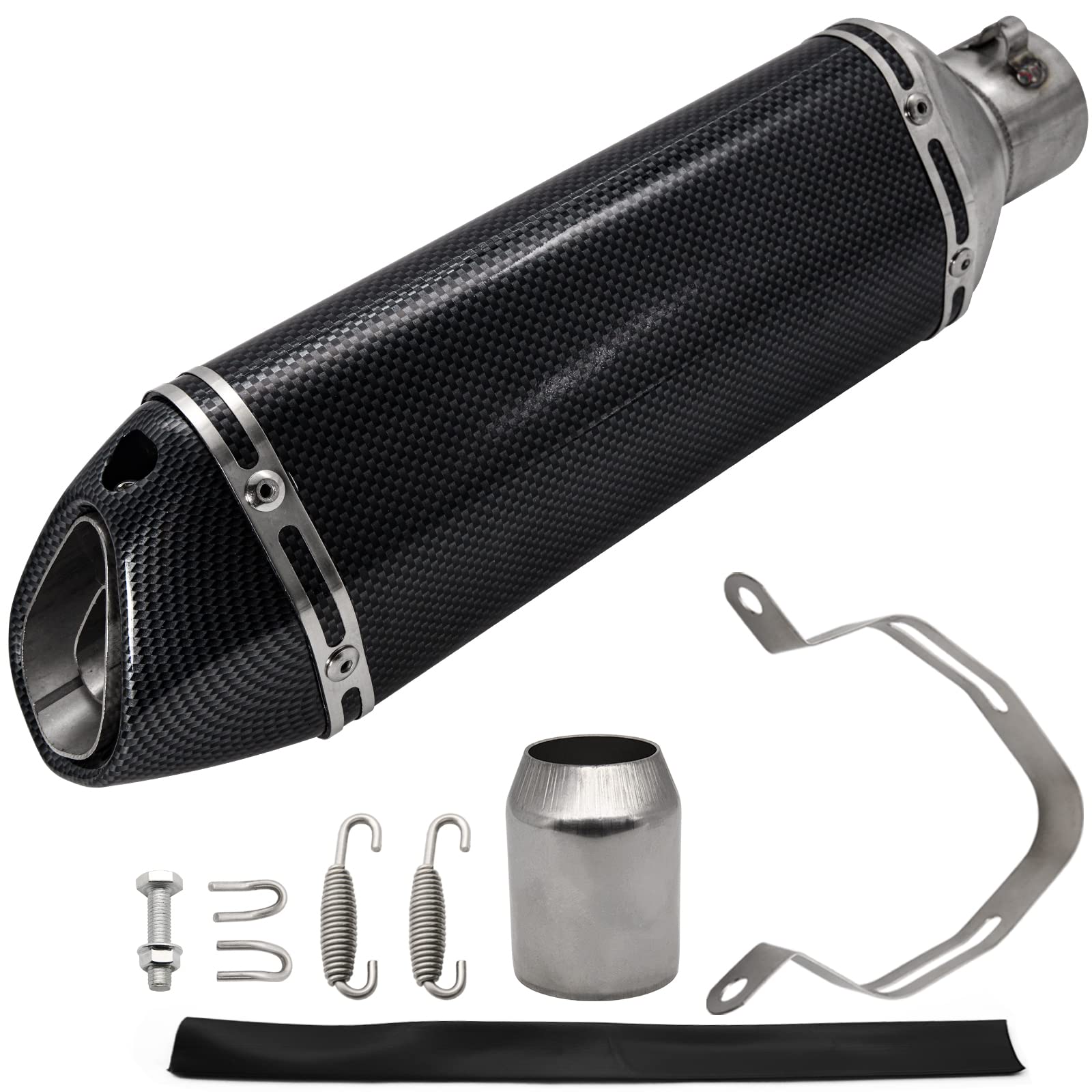 SC Project Aluminum Alloy Motorcycle Exhaust Pipe, Universal Slip-On ...