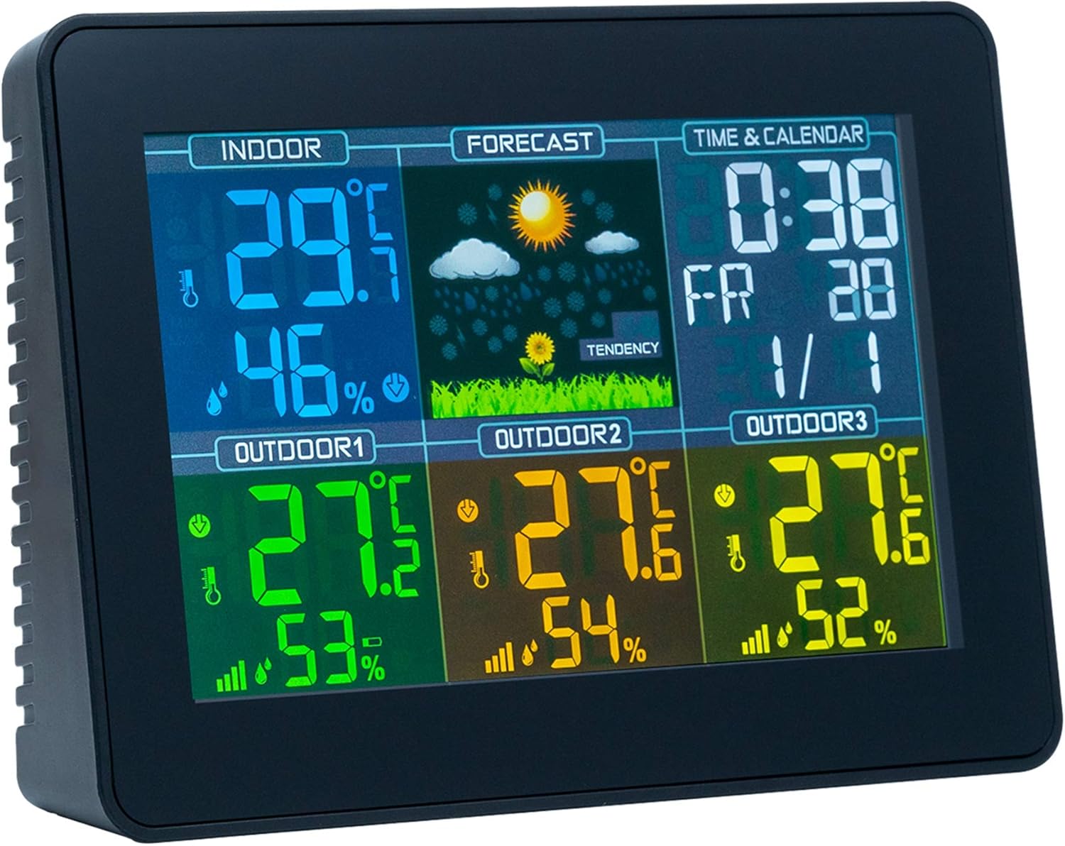Mcbazel Station météo sans Fil numérique Hygromètre thermomètre ...