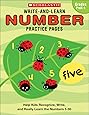 Amazon.com: Write-and-Learn Number Practice Pages: Help Kids Recognize ...