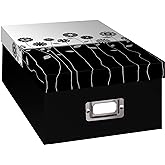 Amazon.com: Pioneer Photo Albums B-1BW Photo Storage Box, Ruby Design ...