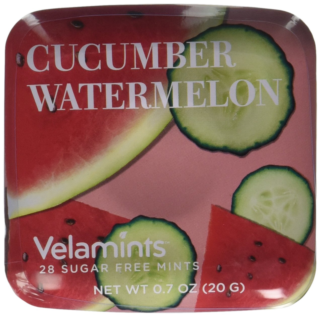 Amazon.com : Velamints Fresh Sugar Free Mints Tin, Peppermint 28 Count ...