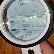 Magnifying Glass with Light, 30X Handheld Large Magnifying Glass 12 LED ...