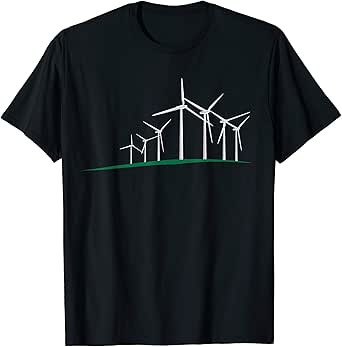 Amazon.com: Windmill Wind Energy T-shirt: Clothing