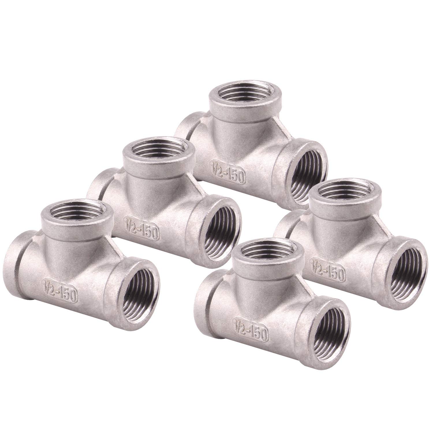 Pipe Fitting Stainless Steel 304 Cast Pipe Fitting, Class 150, 1/2 ...