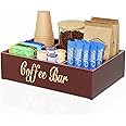 Amazon.com: DTUQYX Coffee Station Organizer for Countertop: Removable ...