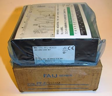 IDEC FA-1J Series PLC 16-Point DC Source Input Module PFJ-N161U: Amazon ...
