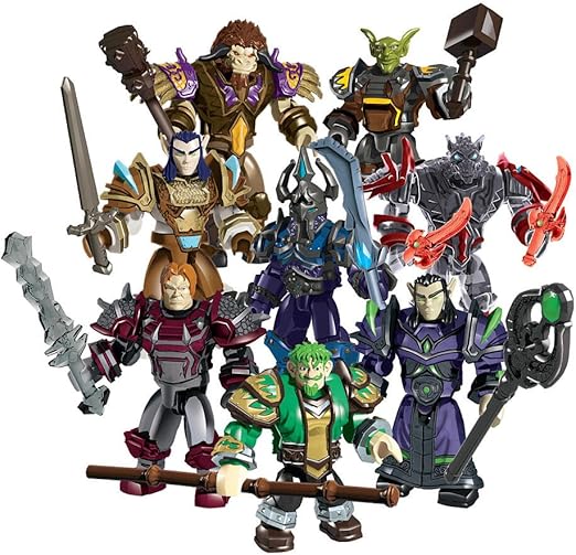 Mega Bloks World of Warcraft Series 1 Figures Blind Pack, 1PCs/Display ...