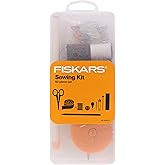 Amazon.com: Fiskars Sewing Kit - 27-Piece Travel Sewing Set with Case ...