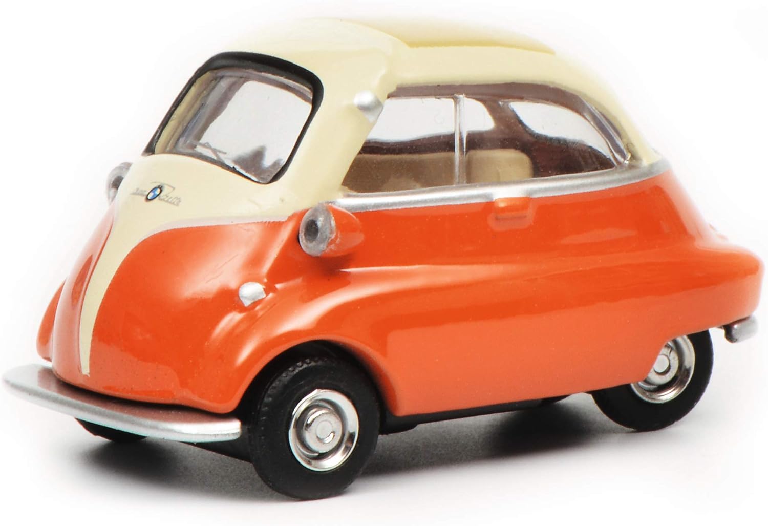 Schuco 452016500 452016500-BMW Isetta Model Car Beige 1:64 Scale Orange ...