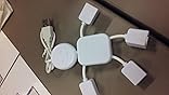 Amazon.com: High Speed 4 Ports USB 2.0 Hub White Mini Man USB HUB ...