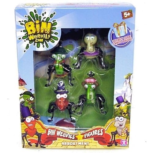 Bin Weevils and Bin Bot Figure Pack: Amazon.co.uk: Toys & Games