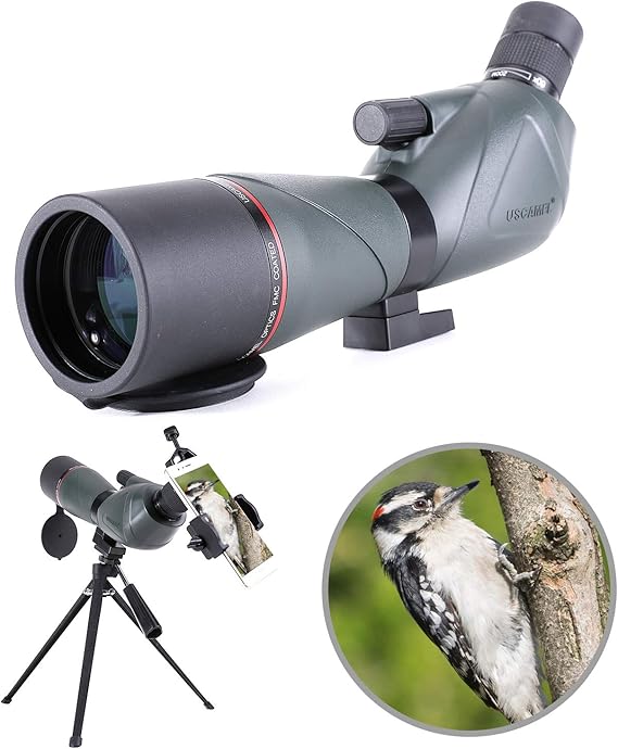 Spotting Scope 20-60X80 Waterproof Birdwatching: Amazon.co.uk: Camera ...