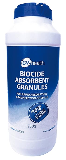 GV Health Urine and Vomit Biocide Absorbent Granules: Amazon.co.uk ...