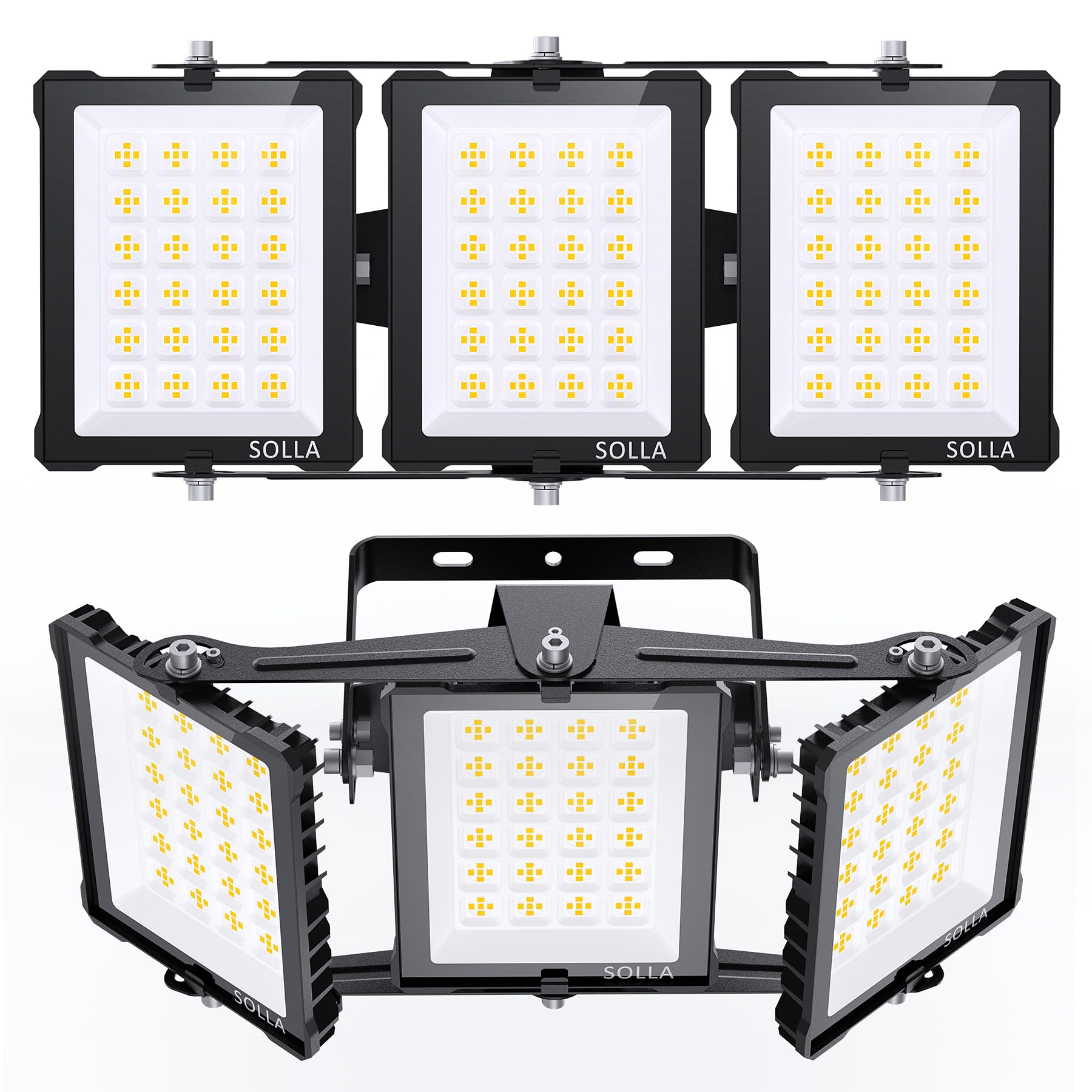 SOLLA 300W 2025 Plus New Upgraded LED Outdoor Flood Light, 30000LM ...