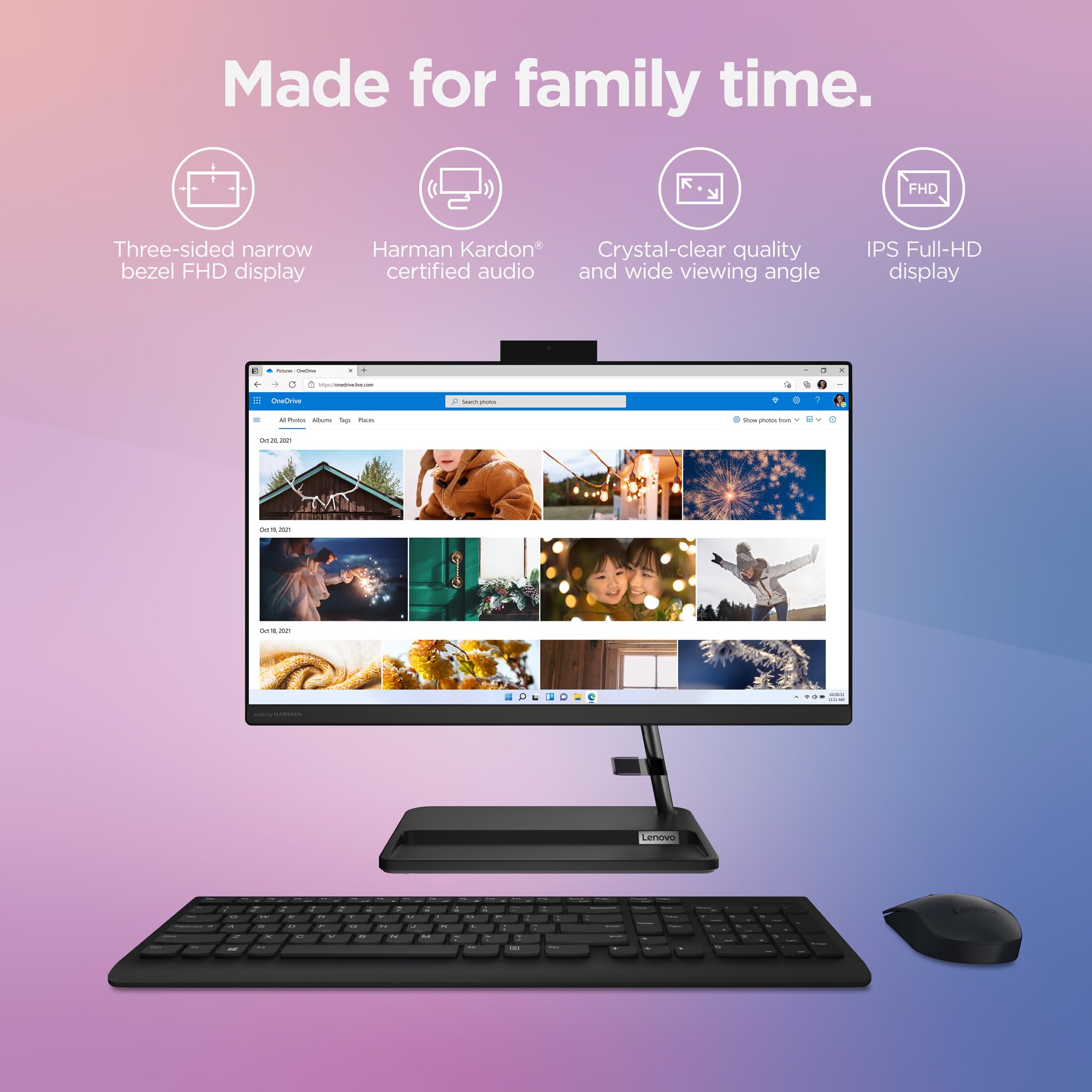Mua Lenovo IdeaCentre AIO 3i - All in One Desktop - PC Computer - Mouse ...