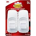 Amazon.com: Command Jumbo Utility Hooks, Damage Free Hanging Wall Hooks ...