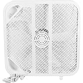 Amazon.com: Genesis 20" Box Fan, 3 Settings, Max Cooling Technology ...
