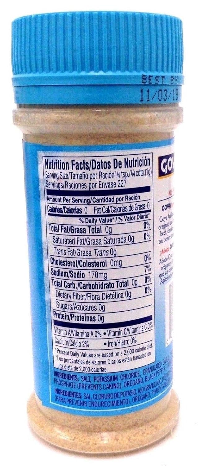 Adobo Seasoning Nutrition Facts | Besto Blog