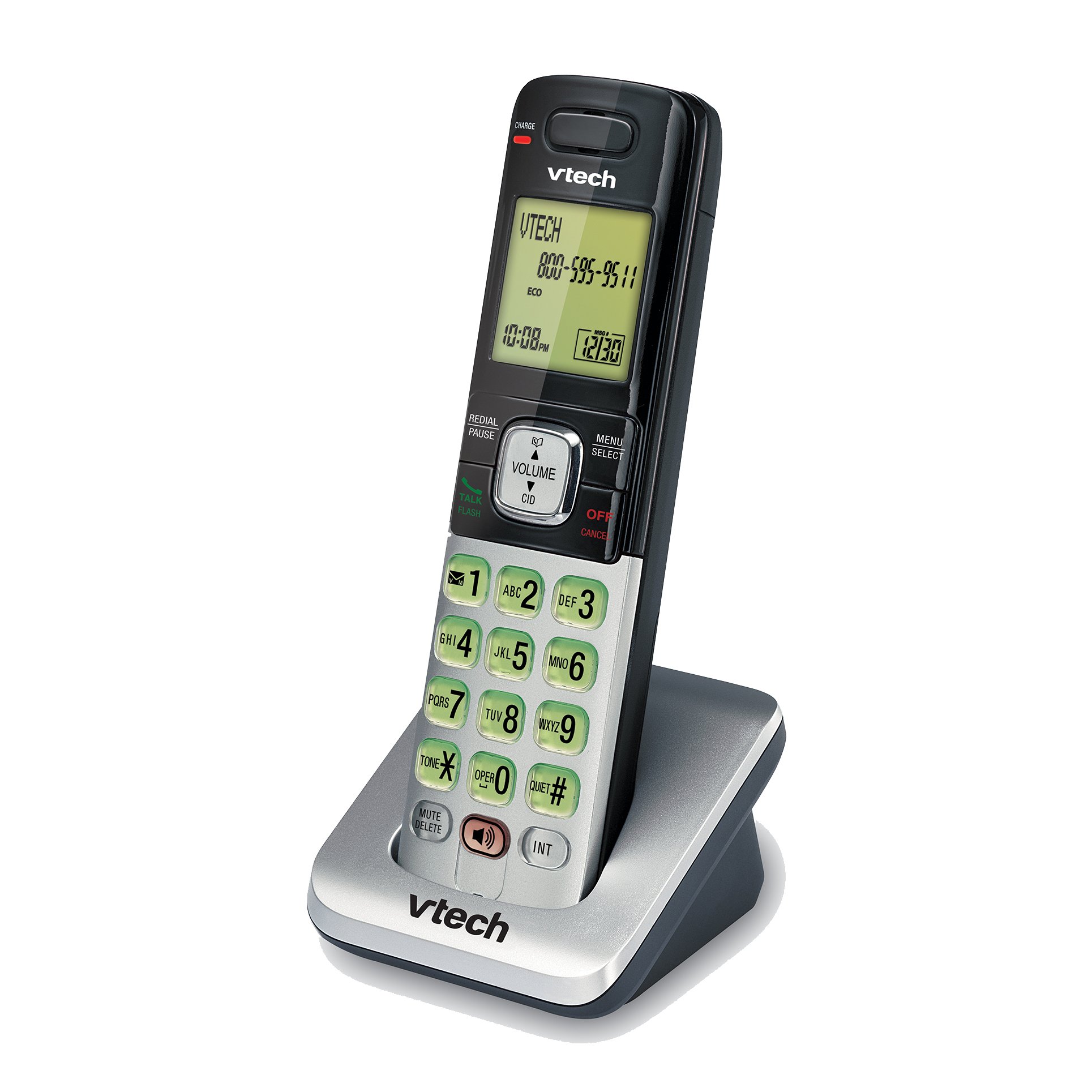 Mua VTech CS6709 Accessory Cordless Handset, Silver/Black | Requires ...