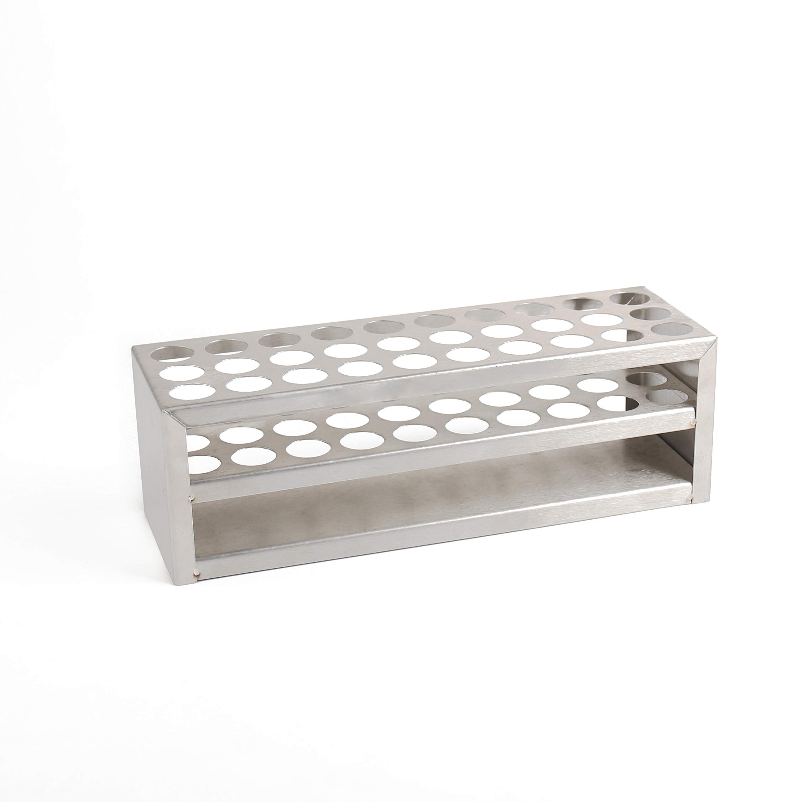 Maccx Tube Rack, Stainless Steel Material, 30Holes(3×10), Suitable For ...