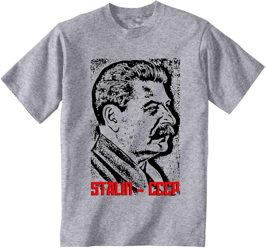 teesquare1st Men's Joseph Stalin Grey T-Shirt : Amazon.co.uk: Clothing