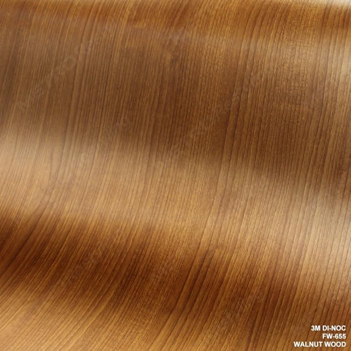Buy 3M DI-NOC FW-655 Walnut Woodgrain 4ft x 2ft (8 Sq/ft) Vinyl Film ...