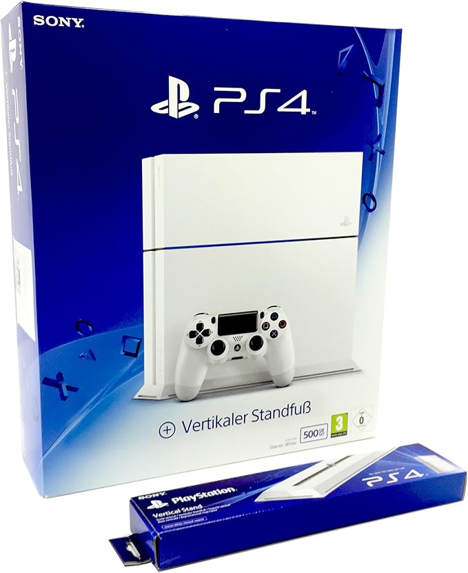 Playstation 4 - Consola Básica, Nuevo Chasis - Reedición PS4 Blanca ...