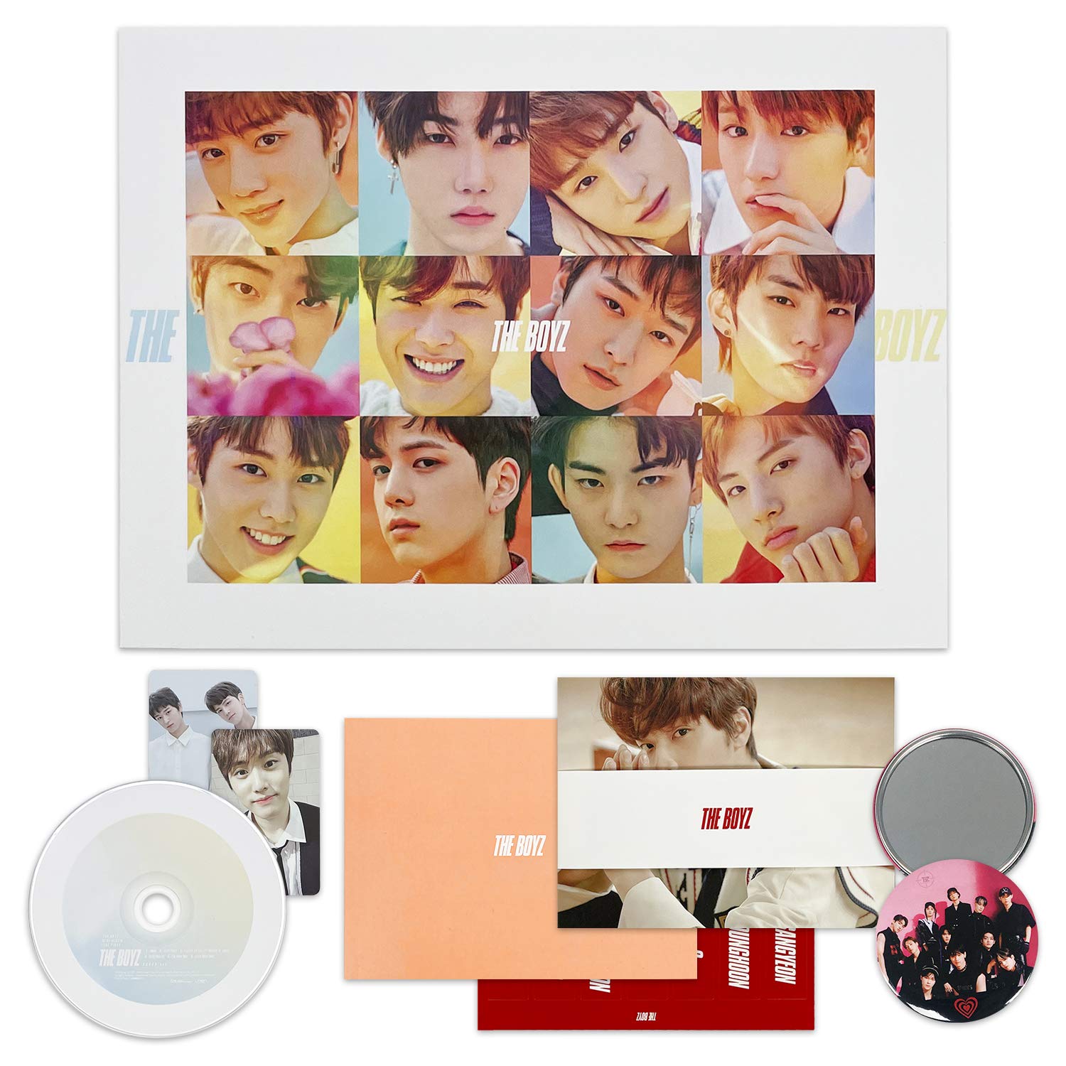 THE BOYZ - THE BOYZ Debut Album - THE FIRST [ FRESH ver. ] CD + Booklet ...