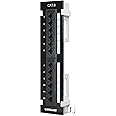 Amazon.com: Intellinet 12 Port Cat6 Network Patch Panel Wall-Mount with ...
