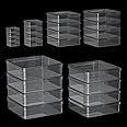 Amazon.com - Oarolloy 24pcs Small Storage Containers 6 Mixed Sizes Mini ...