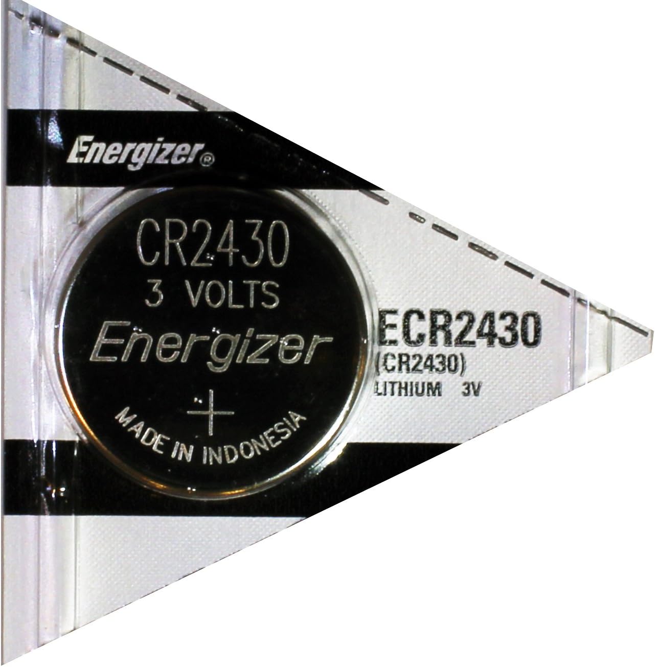 2PC Energizer CR2430 2430 ECR2430 Lithium 3V Coin Cell Battery: Amazon.ca: Electronics