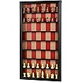 Amazon.com: Grhonior Wall Mount Chess Board Game Wooden Giant Chess ...