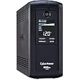Amazon.com: CyberPower CP850AVRLCD Intelligent LCD UPS System, 850VA ...