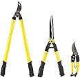 Amazon.com : H.B. Smith Tools 3-Piece Pruner Set for Lawn and Garden ...