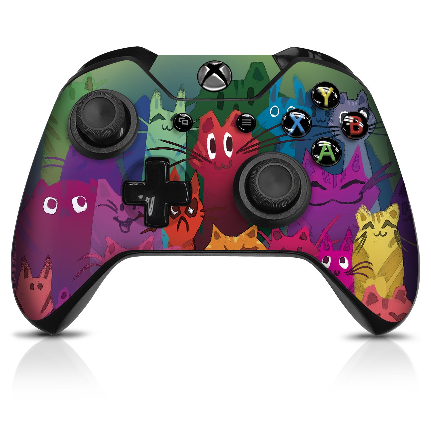 Amazon.com: Controller Gear Cats Xbox One Controller Skin - Officially ...