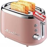 Amazon.com: Mueller Retro Toaster 2 Slice with 7 Browning Levels and 3 ...