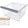 Amazon.com: UPGRADED W11162443 Refrigerator Crisper Drawer Compatible ...