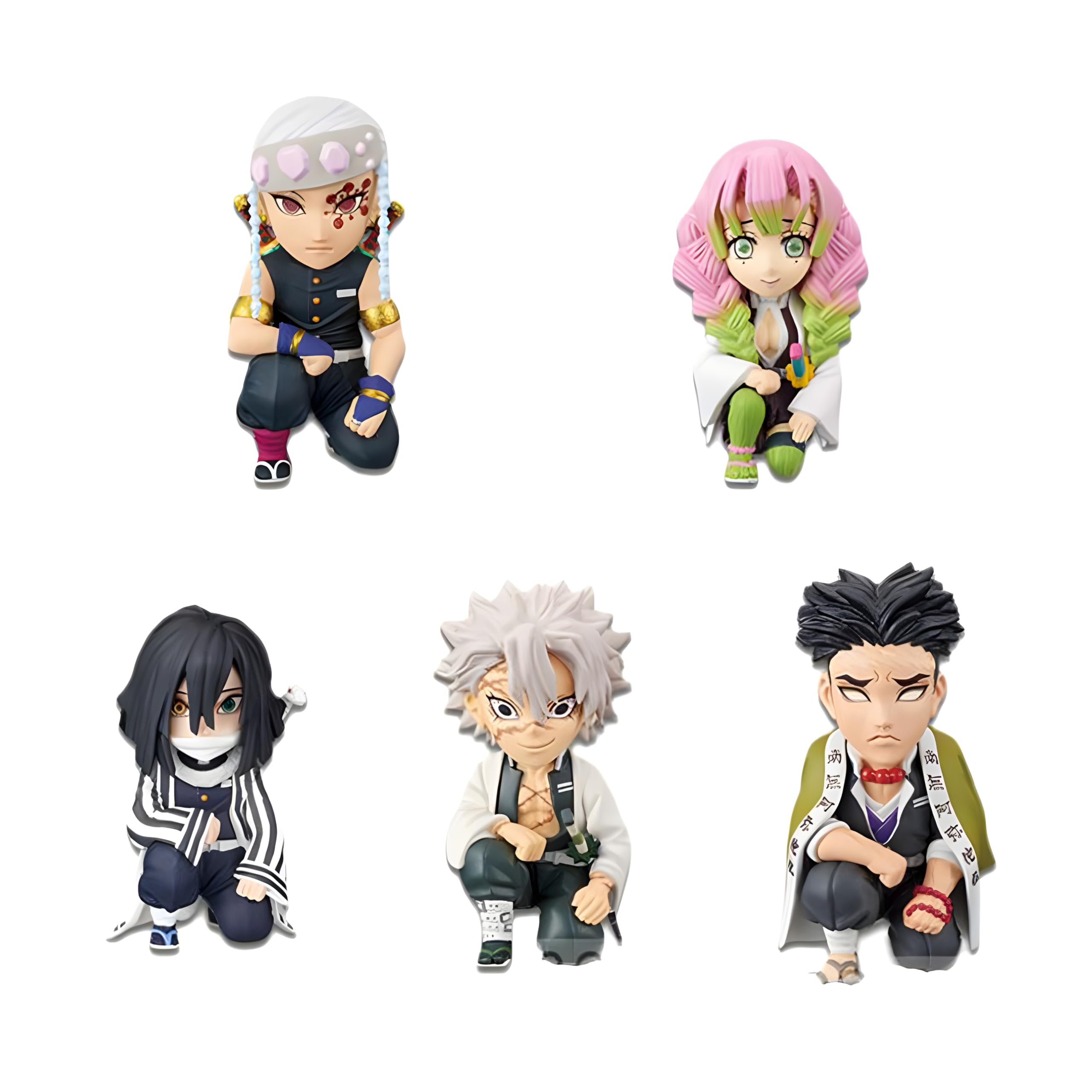 Mua Set of 5 Pcs Demon Monster Slayer Kimetsu no Yaiba The Hashira Mini ...