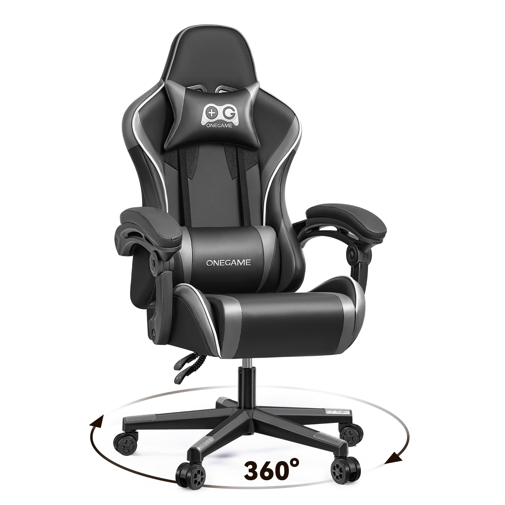 OneGame Gaming Chair for Adult, Ergonomic Computer Gamer Chair, Racing ...