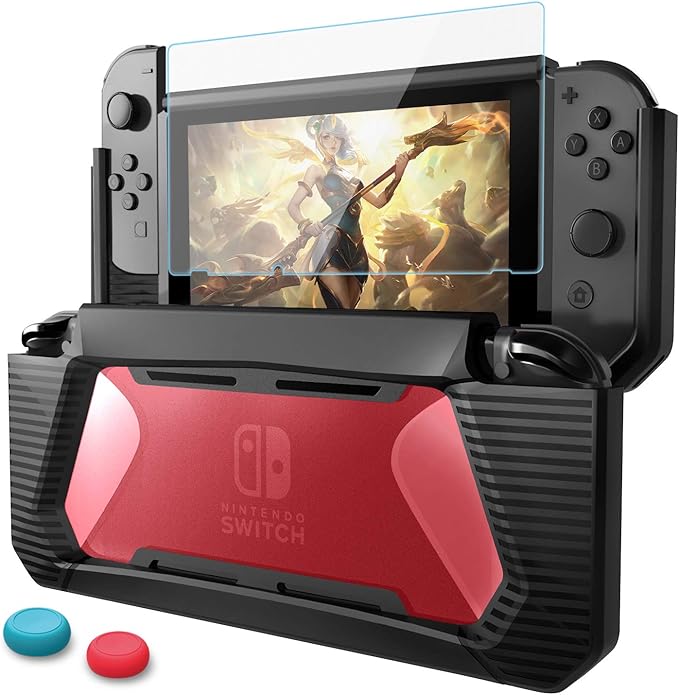 Amazon.com: AISITIN Compatible Nintendo Switch Case and Screen ...