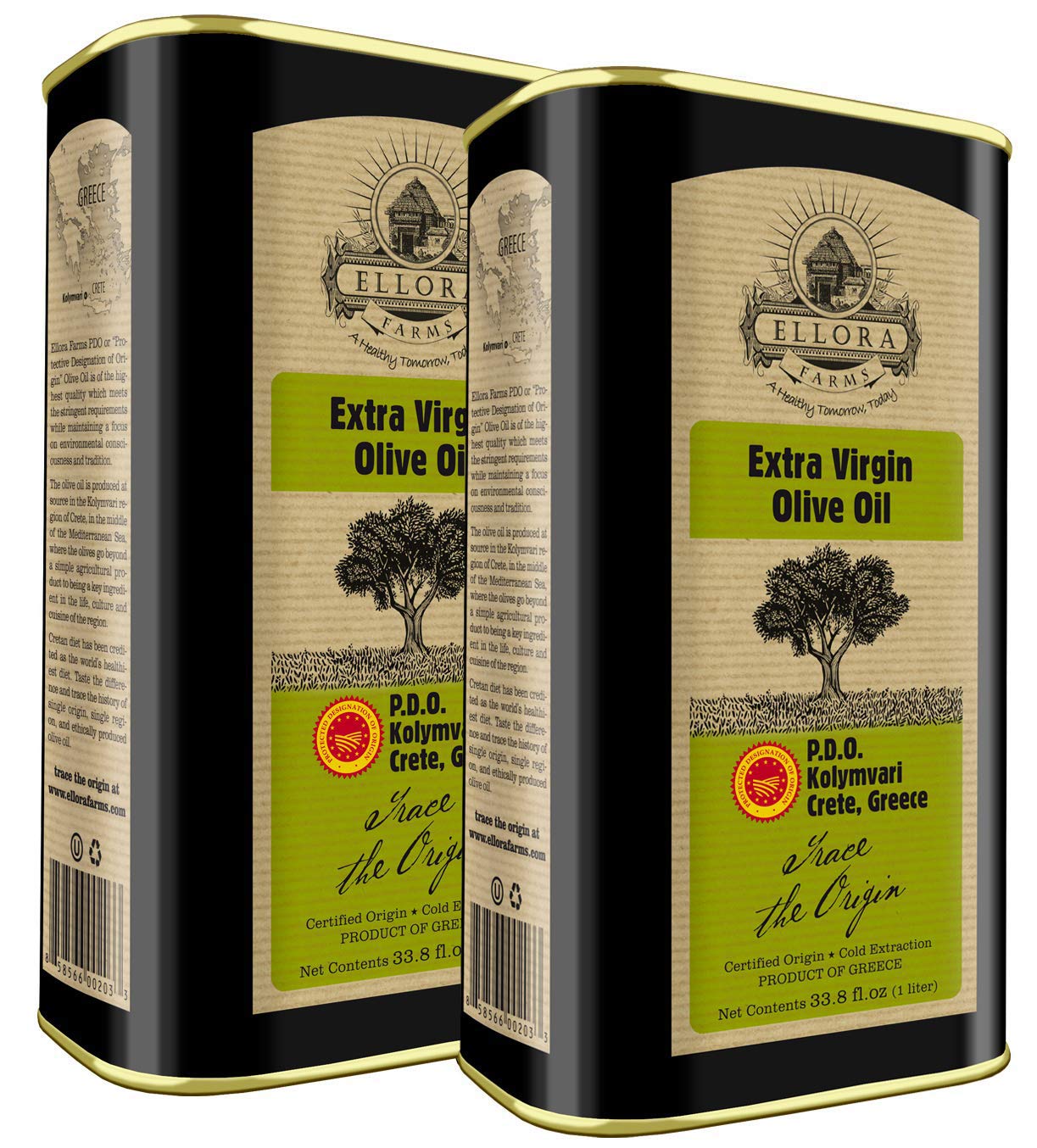 Mua Single Estate Traceable Extra Virgin Olive Oil 1 Liter PDO Tins | 2 ...