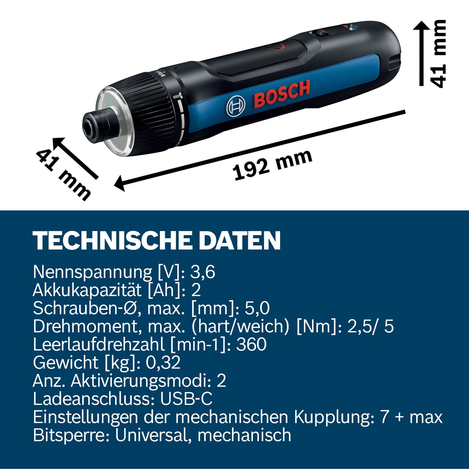Mua Bosch Professional GO 3 Cordless Screwdriver with 8-Piece Bit Set ...