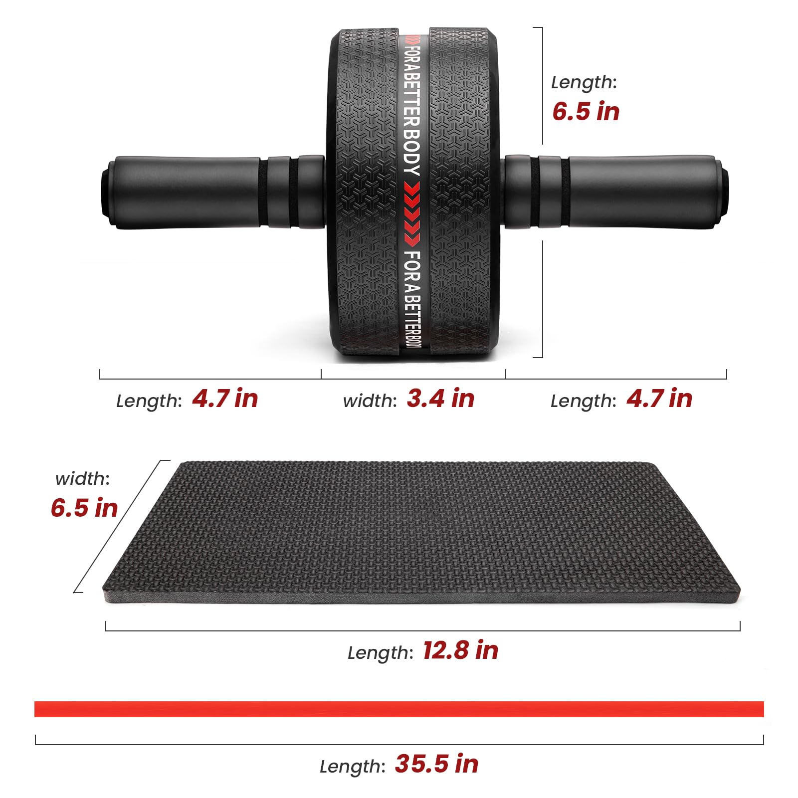 Mua NESOHC-LLEW Upgraded Ab Roller Wheel. Abdominal Training Roller for ...