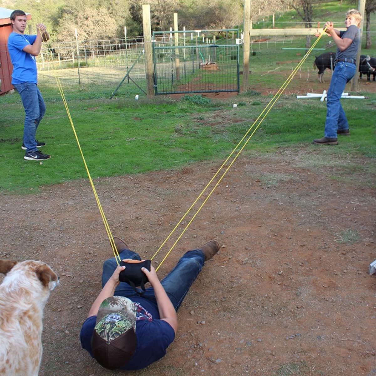 Mua Water Balloon Launcher 500 Yard Long Range,3 Man Slingshot with 500 ...