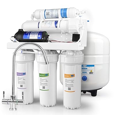 SimPure 5 Stage Reverse Osmosis System with Pump and Philippines | Ubuy