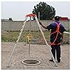 Confined Space Tripod,Rope Rescue Tripod ,With Winch, Pulley, Carabiner ...