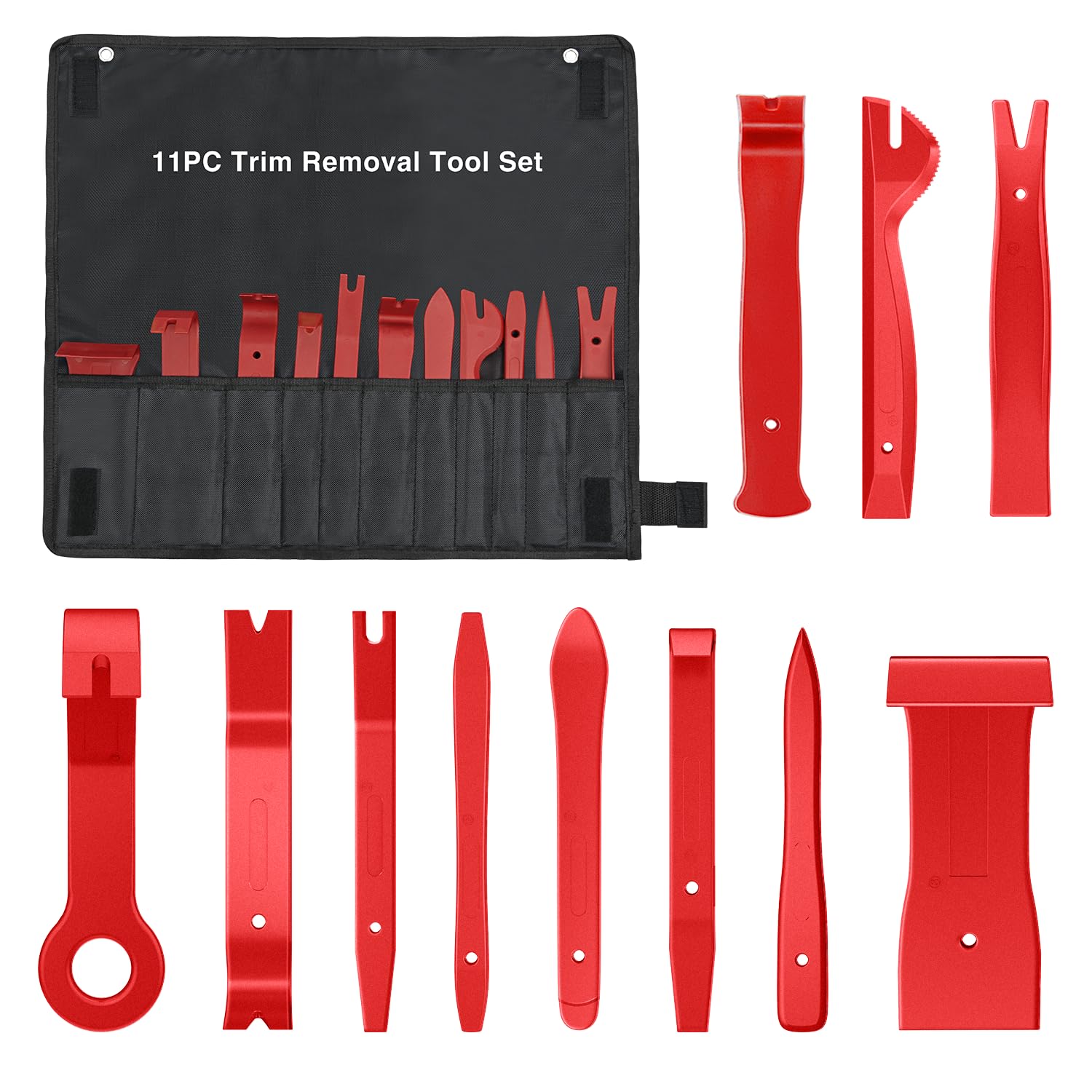 GOOACC 11PCS Auto Trim Removal Tool Kit No-Scratch Tool Kit for Car ...